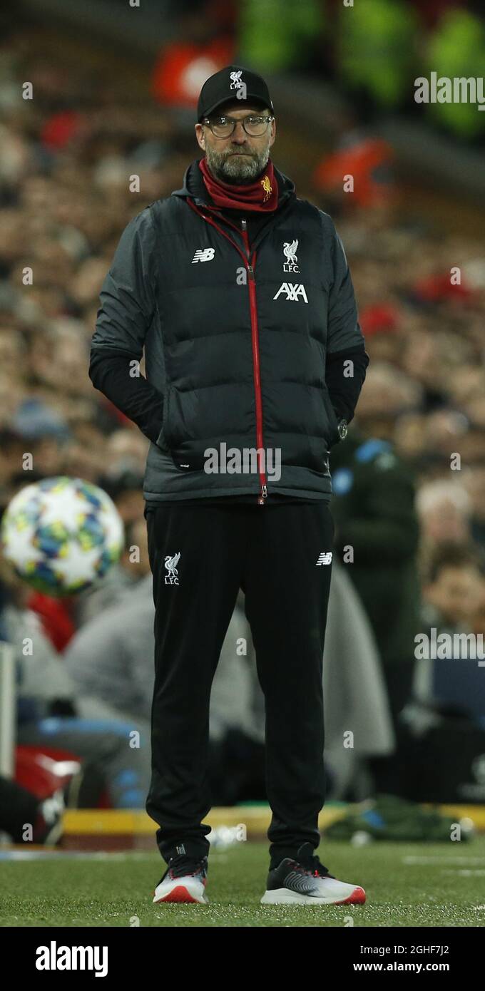 Jurgen Klopp manager of Liverpool during the UEFA Champions League ...