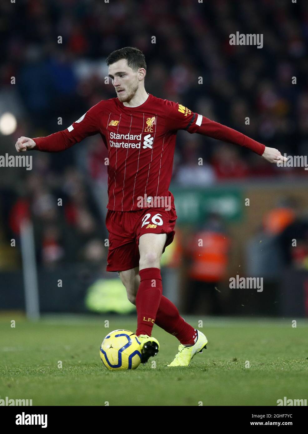 Andrew Robertson of Liverpool during the Premier League match at ...