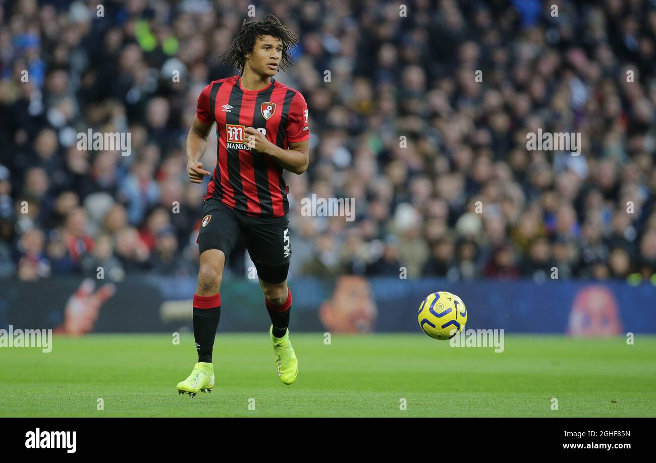 BournemouthÕs Nathan Ake during the Premier League match at the ...