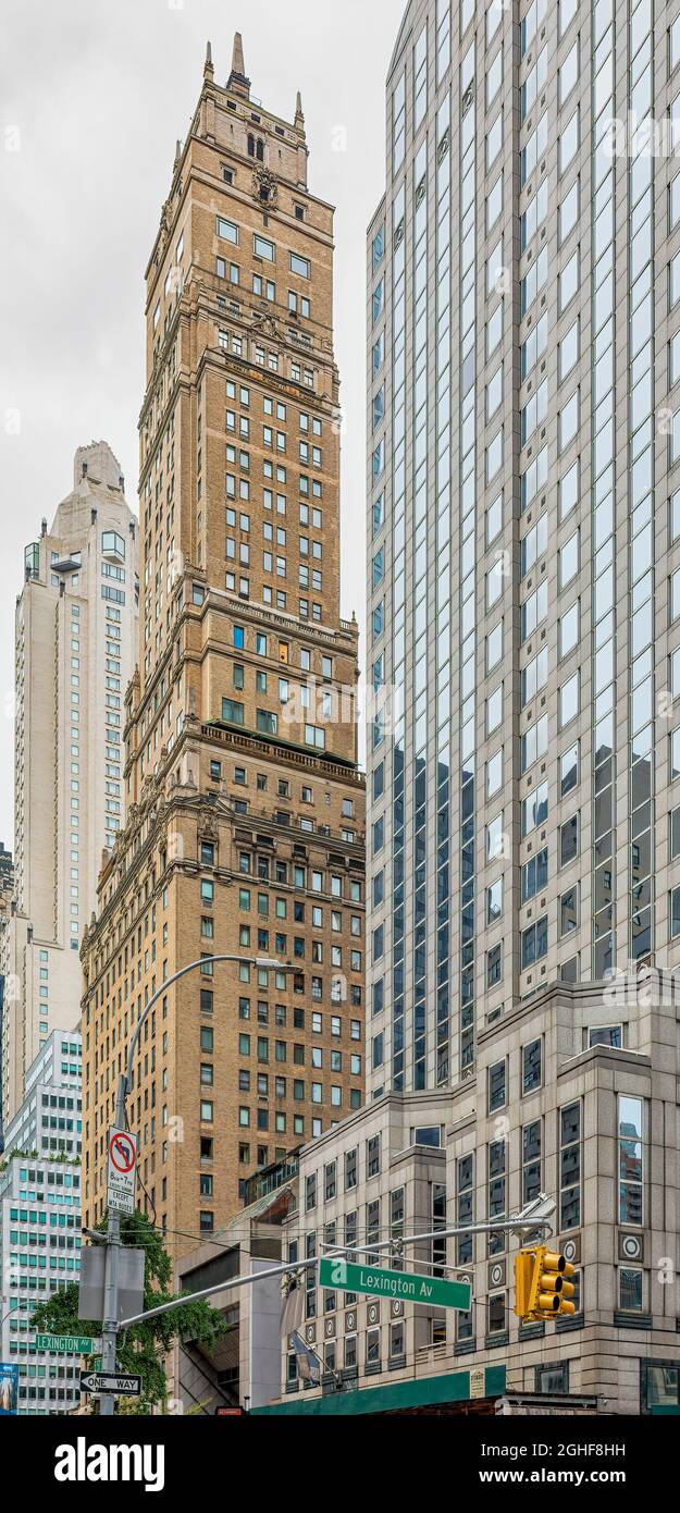 465 Park Avenue, Ritz Tower, designed by Emery Roth and Thomas Hastings ...