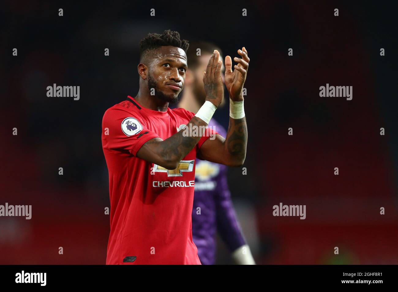 Fred of Manchester United during the Premier League match at Old ...