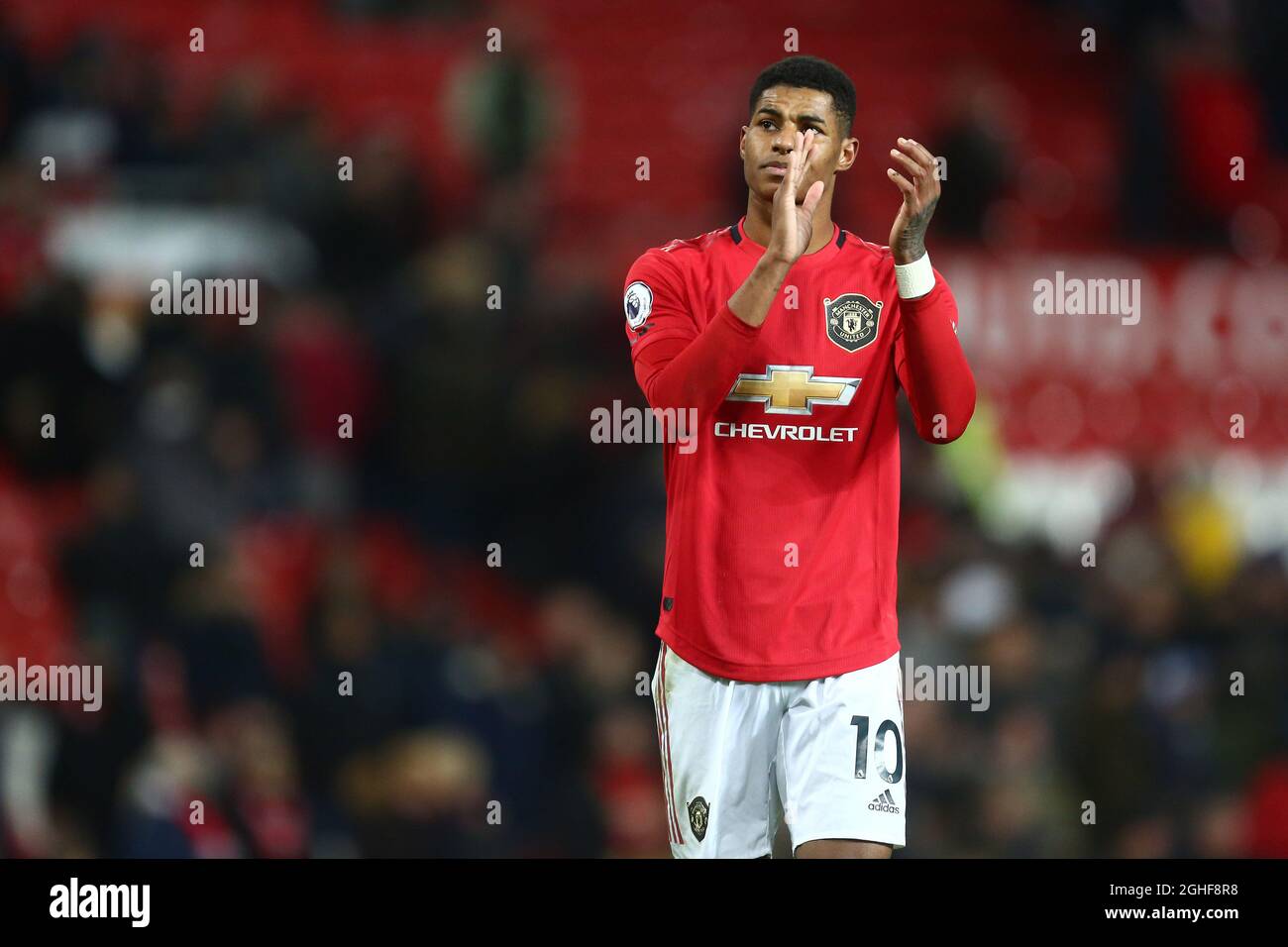 Marcus Rashford of Manchester United during the Premier League match at ...