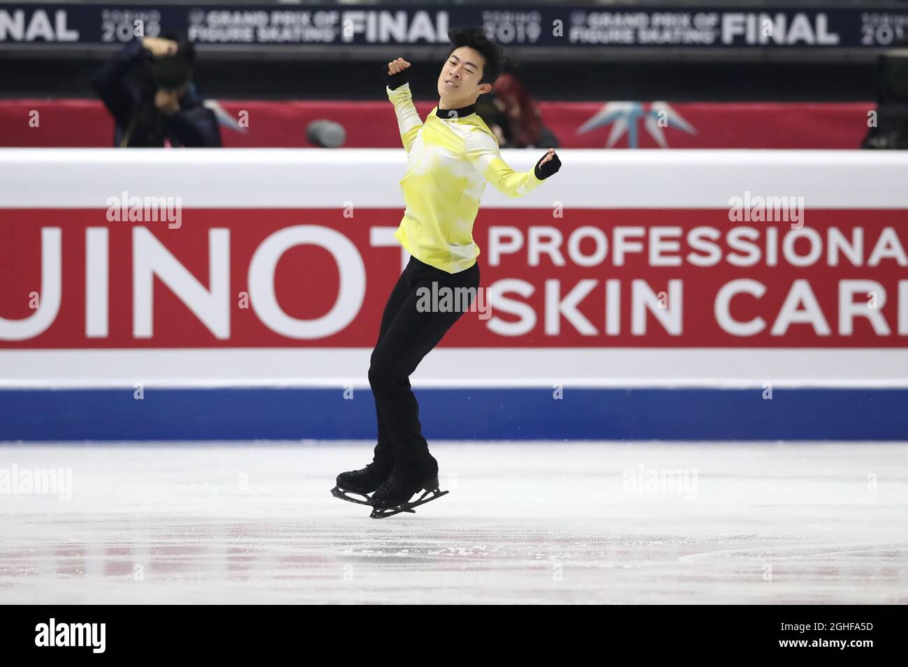Nathan Chen of USA performs at Palavela, Turin. Picture date: 7th ...