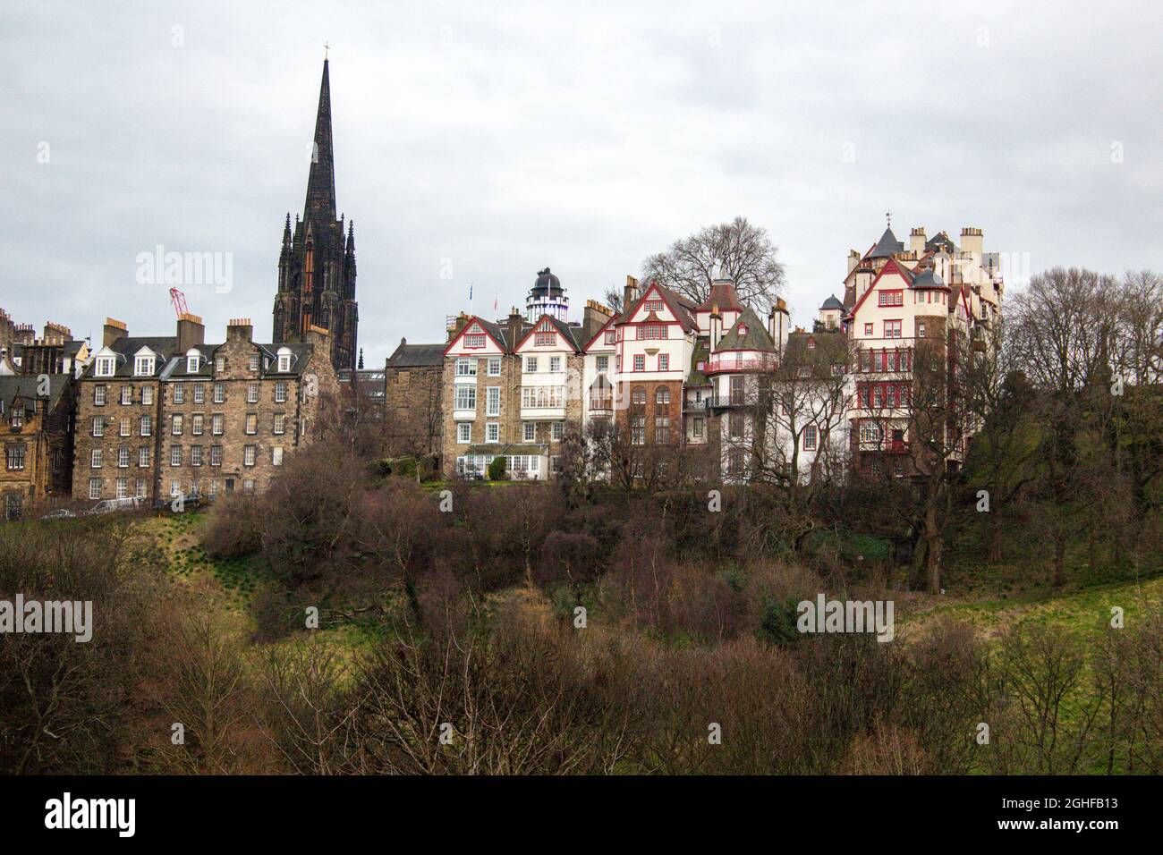 Edinburgh rooftops hi-res stock photography and images - Alamy