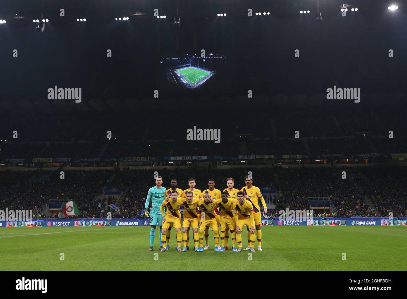 Fc barcelona 2019 line up hi-res stock photography and images - Alamy