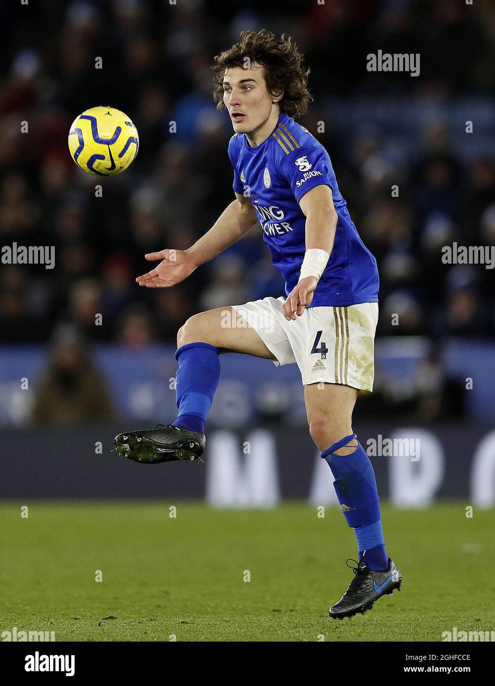 Caglar Soyuncu of Leicester City during the Premier League match ...