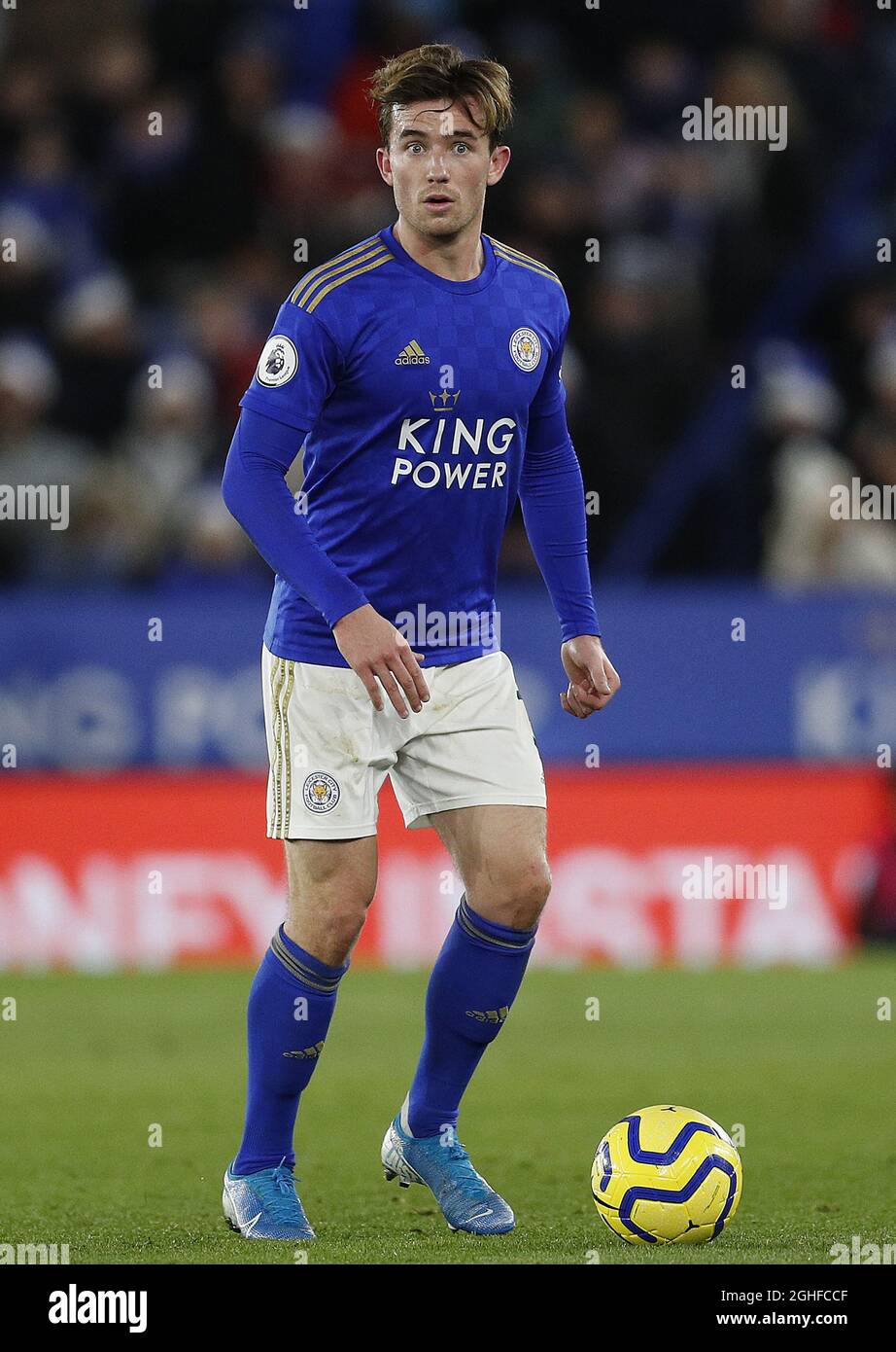 Ben Chilwell of Leicester City during the Premier League match against Norwich City at the King ...