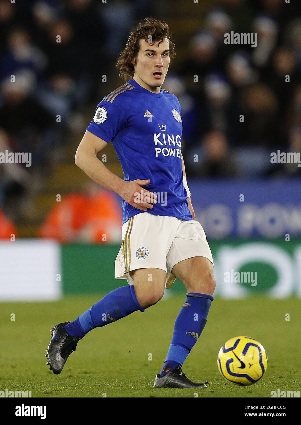 Caglar Soyuncu of Leicester City during the Premier League match ...