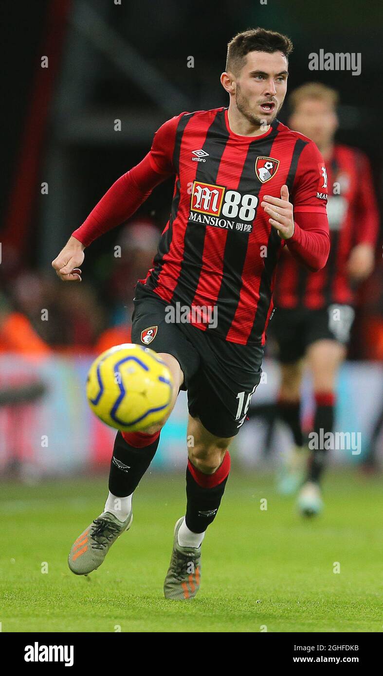 BournemouthÕs Lewis Cook during the Premier League match at the ...