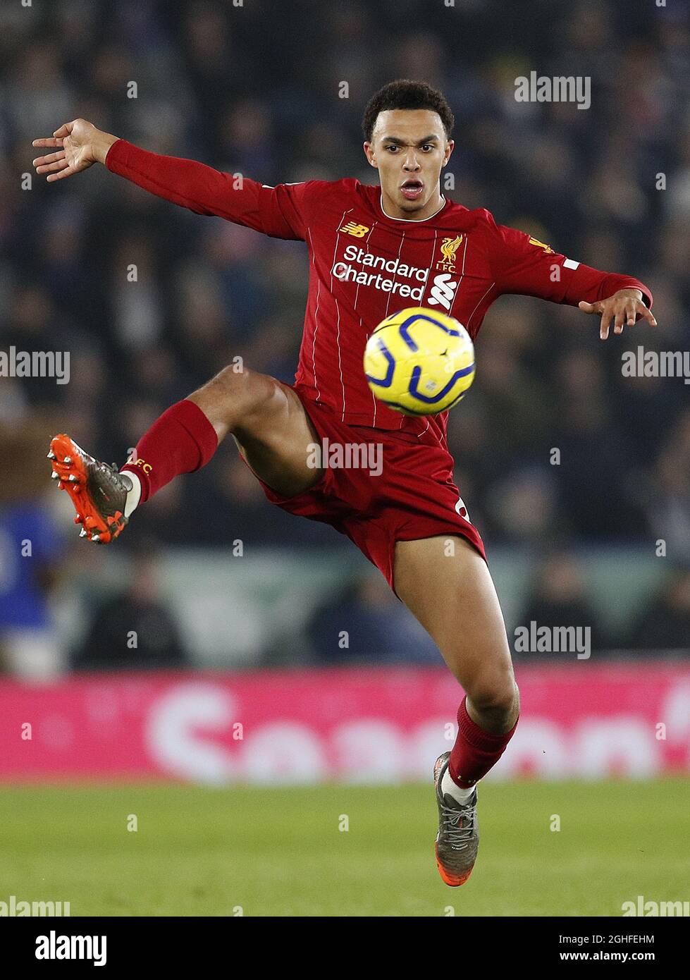 Trent Alexander-Arnold of Liverpool during the Premier League match ...