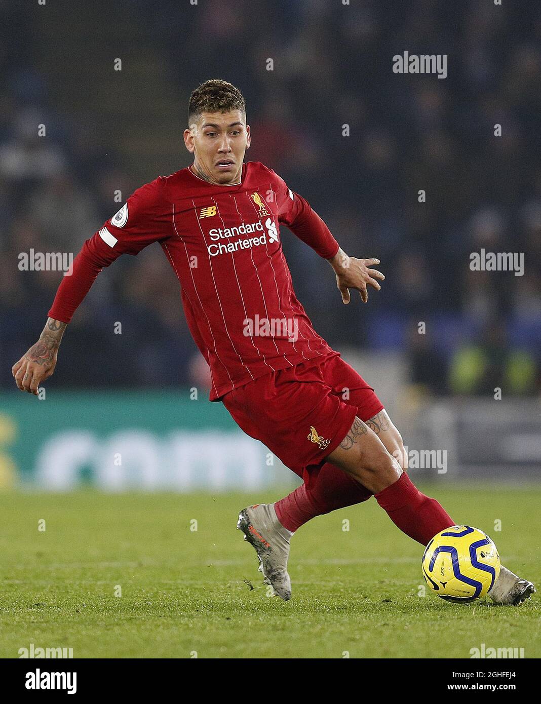 Roberto Firmino of Liverpool during the Premier League match against ...