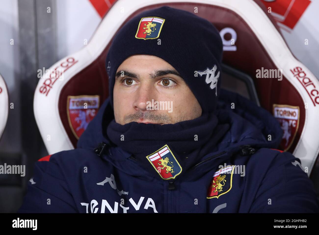 Stefano Sturaro of Genoa CFC during the Coppa Italia match at Stadio ...