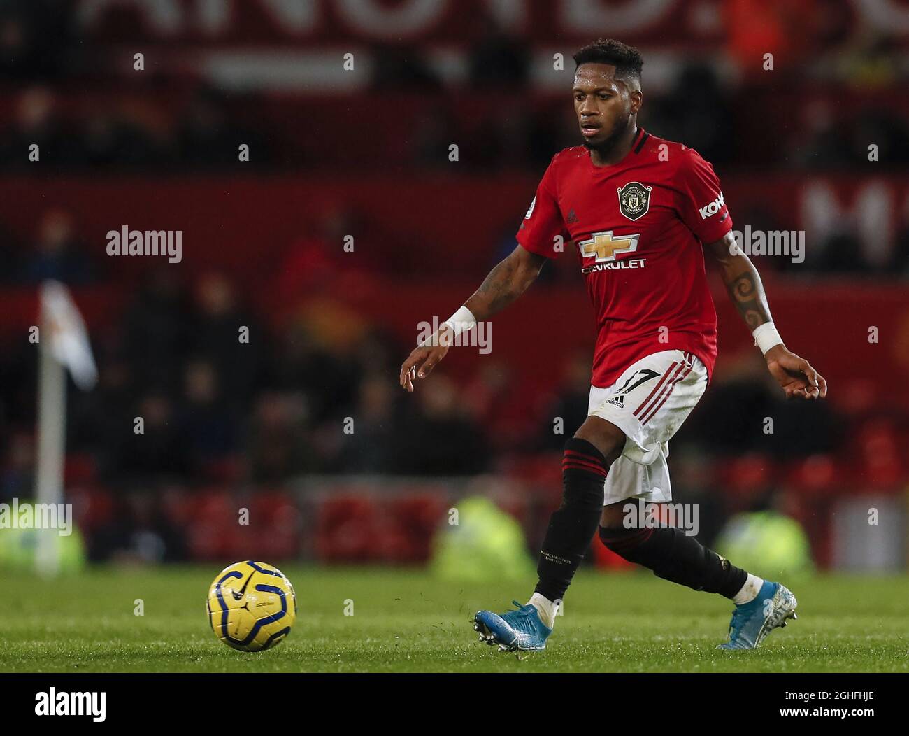 Fred of Manchester United during the Premier League match at Old ...