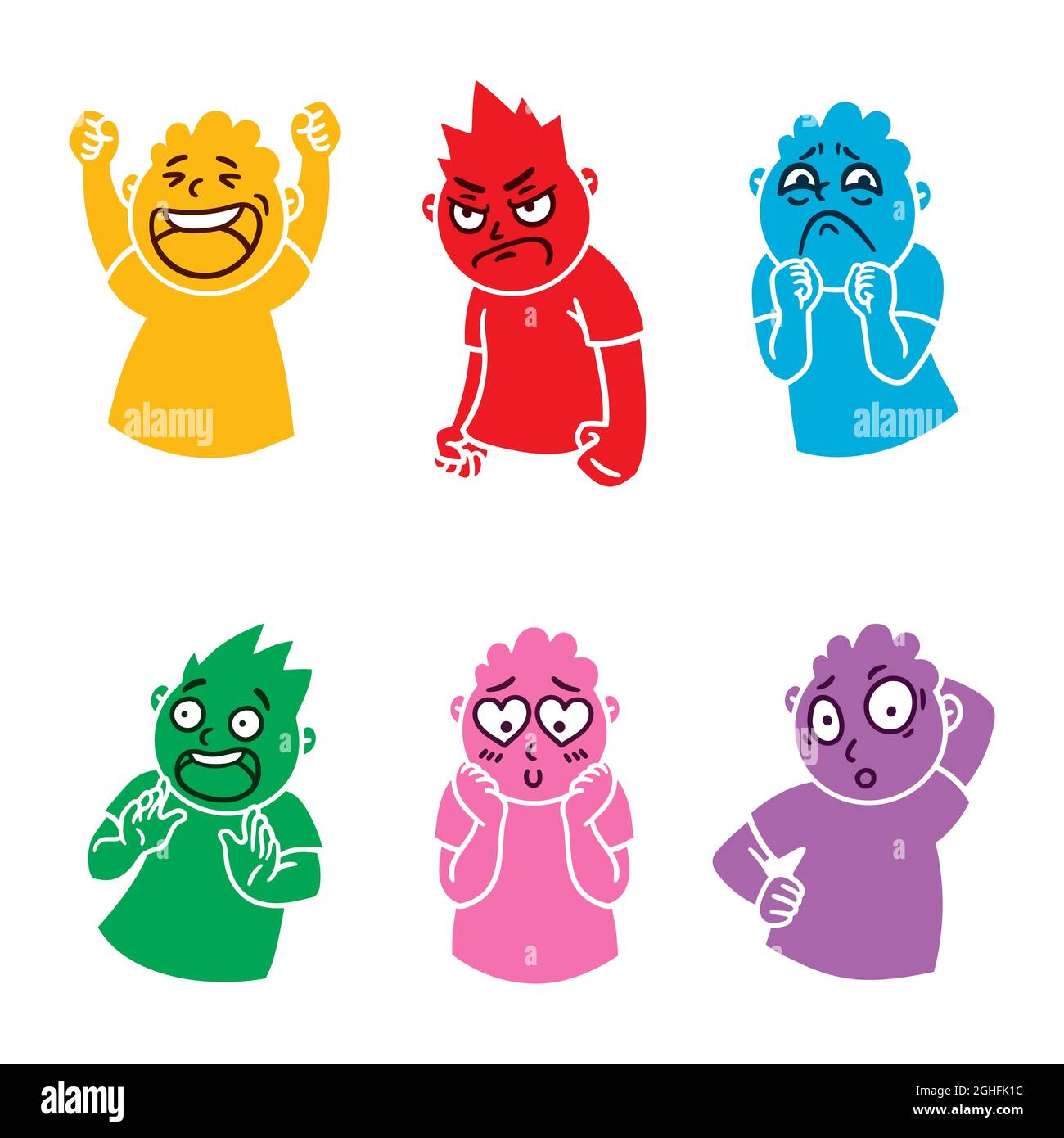 Face happy angry sad hi-res stock photography and images - Alamy