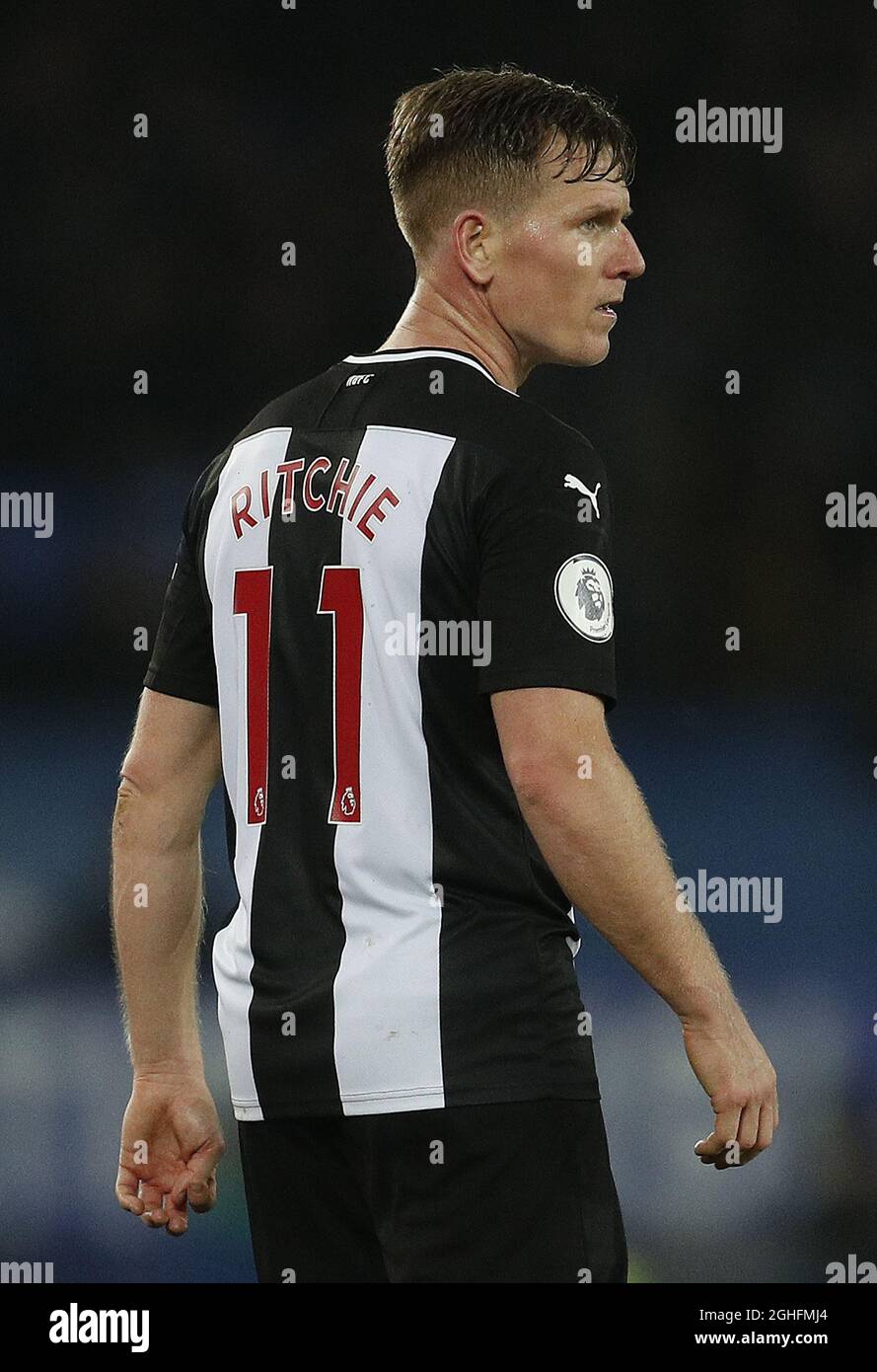 Matt Ritchie of Newcastle United during the Premier League match ...