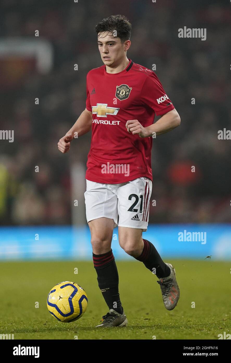 Daniel James of Manchester United during the Premier League match at ...