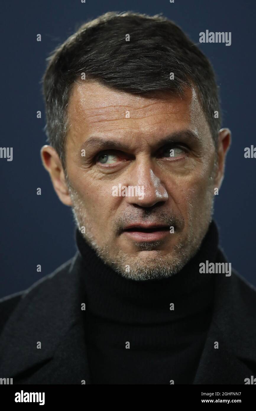 Paolo Maldini AC Milan Technical Director during the Serie A match at ...