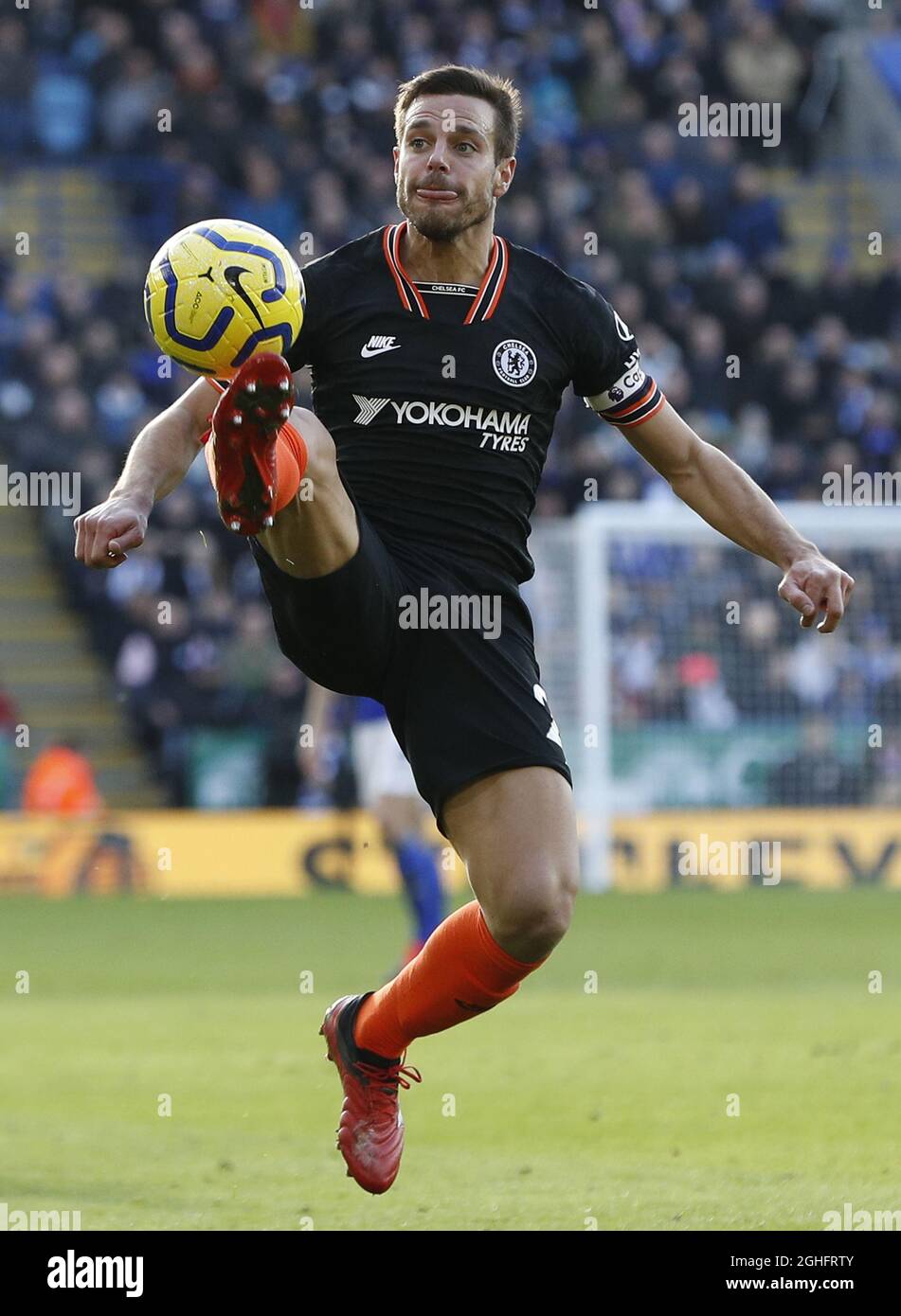 Cesar Azpilicueta of Chelsea during the Premier League match against ...