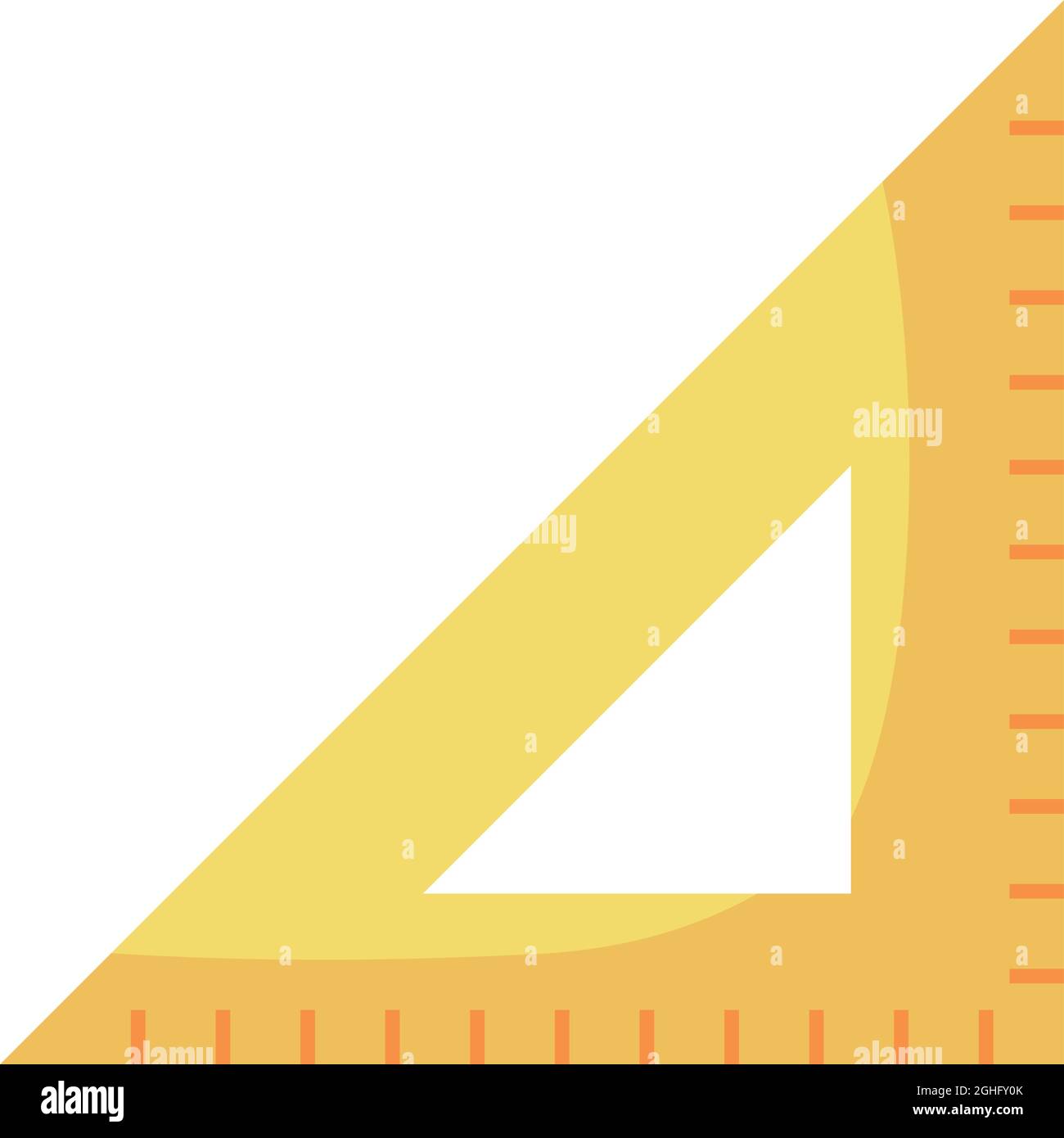 triangle ruler design Stock Vector Image & Art - Alamy
