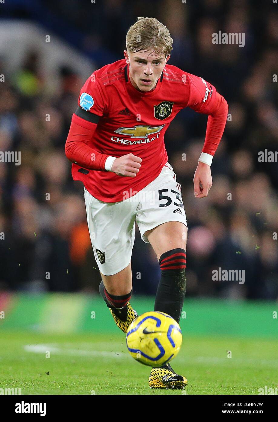 Manchester UnitedÕs Brandon Williams during the Premier League match at ...
