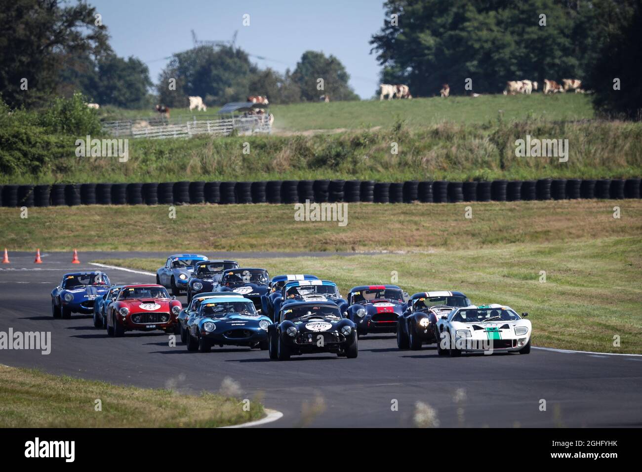 205 Ludovic Caron/Emilie Lecomte Fra/Fra Shelby Cobra 289 1963, Action during the 2021 Tour Auto ...