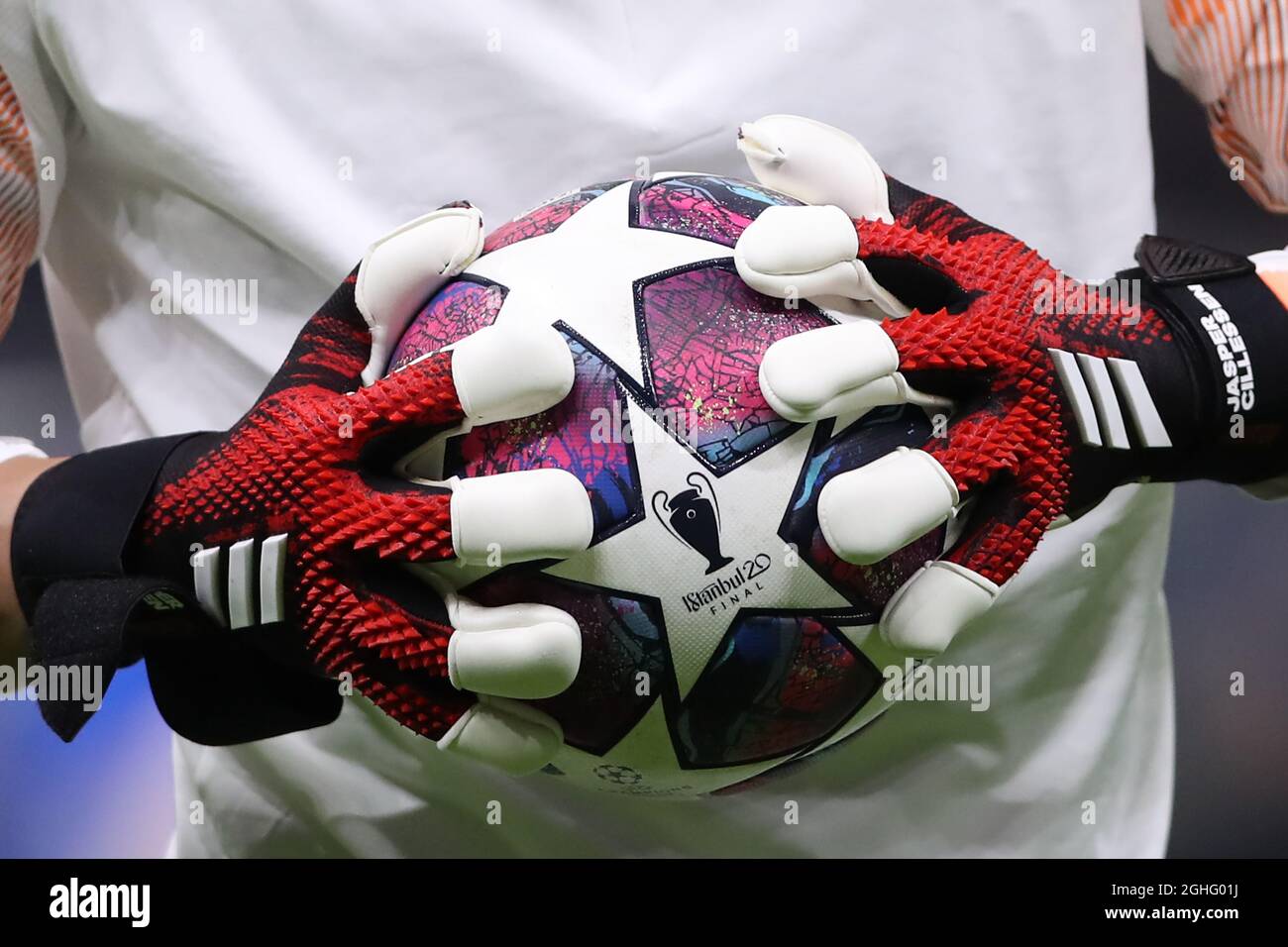 Valencia's Dutch goalkeeper Jasper Cillessen during the UEFA Champions ...