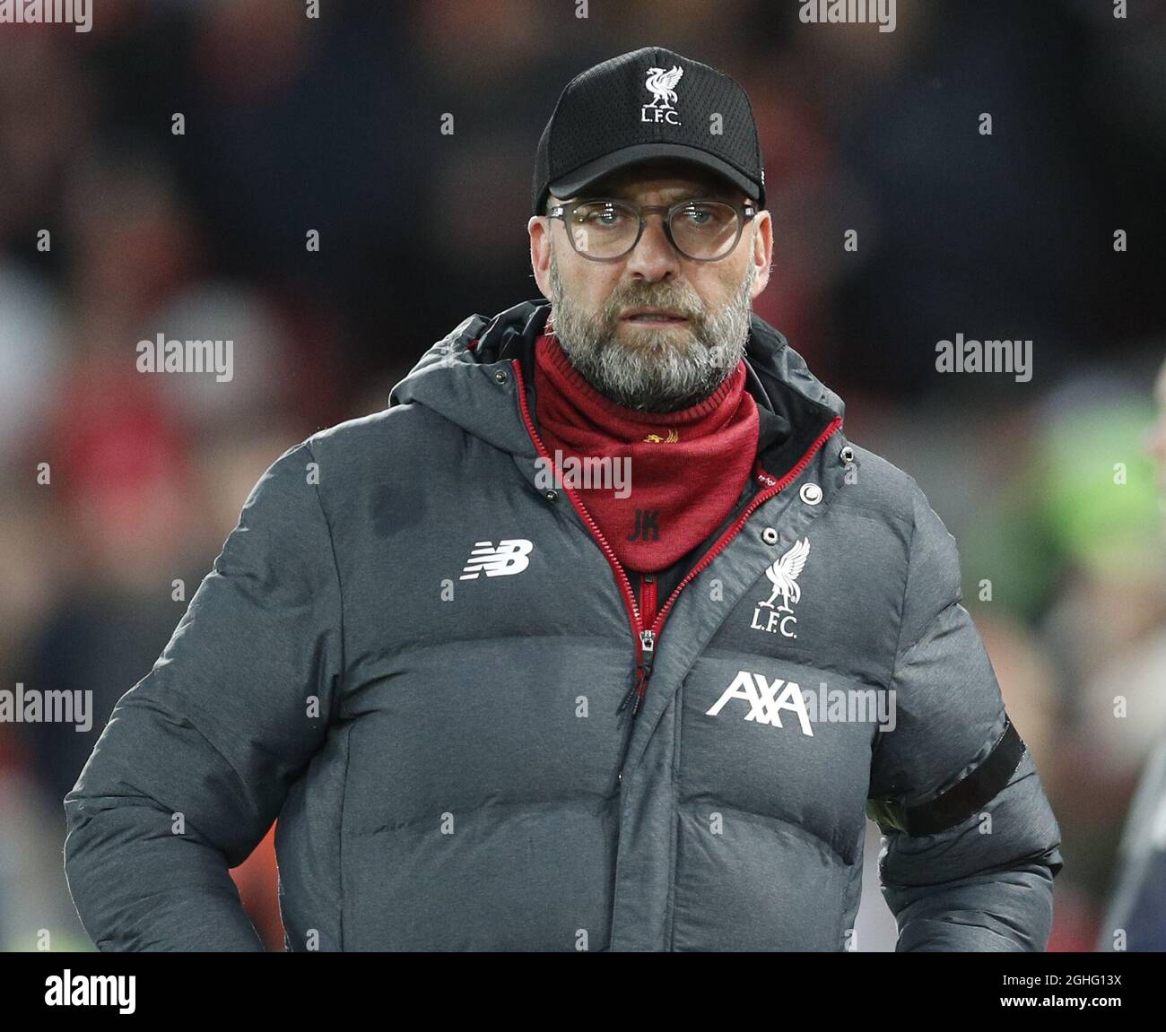 Jurgen Klopp manager of Liverpool during the Premier League match at ...