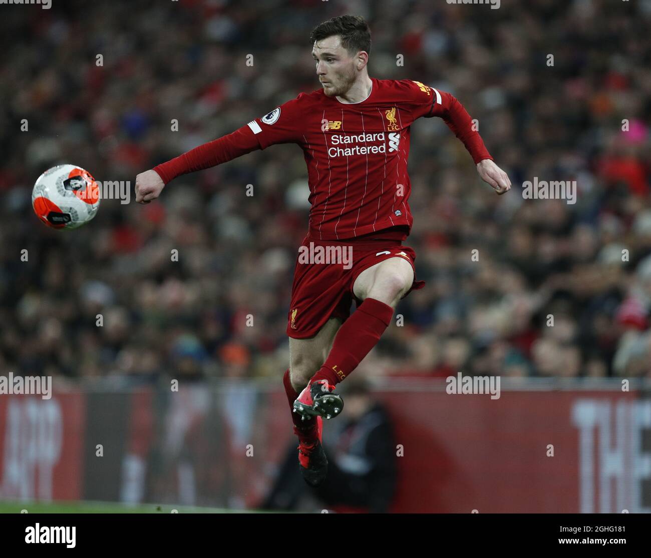 Andrew Robertson of Liverpool during the Premier League match at ...