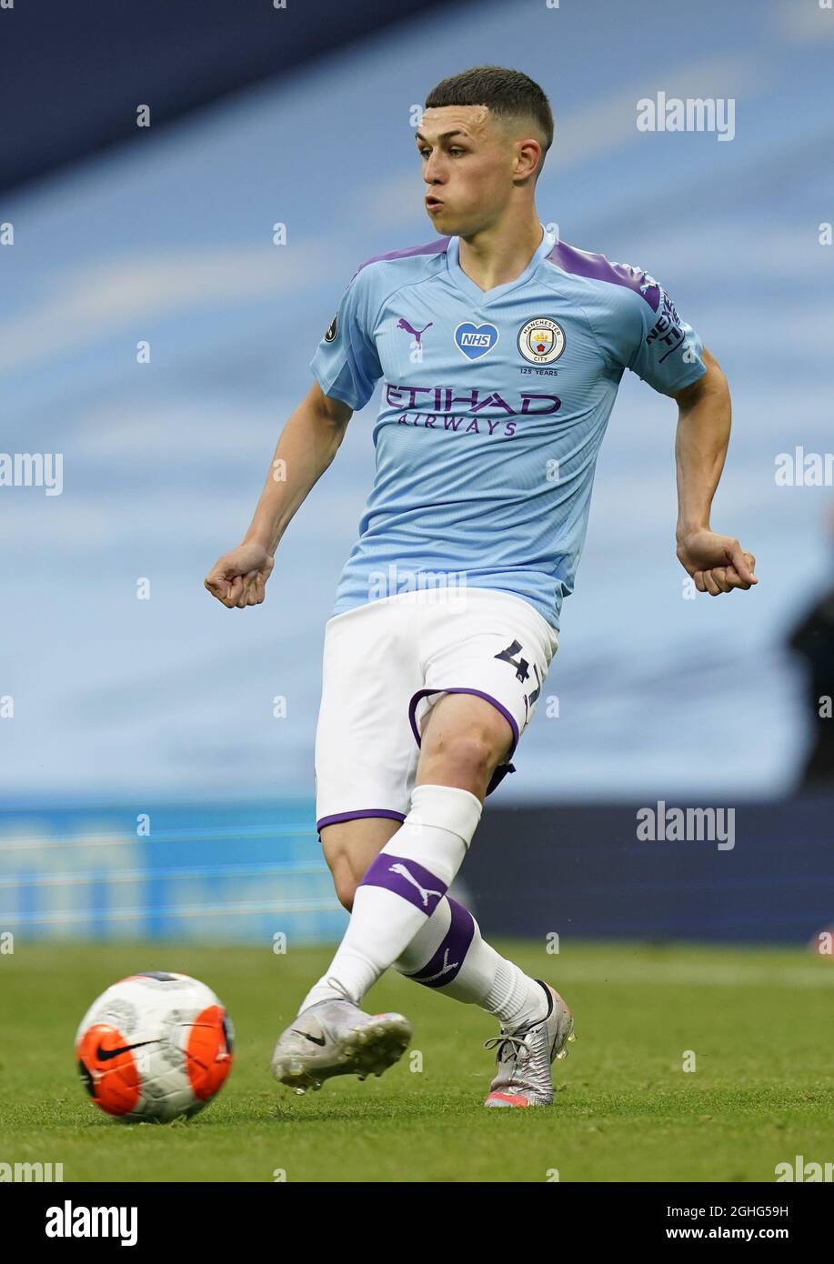 Phil Foden of Manchester City during the Premier League match at the ...