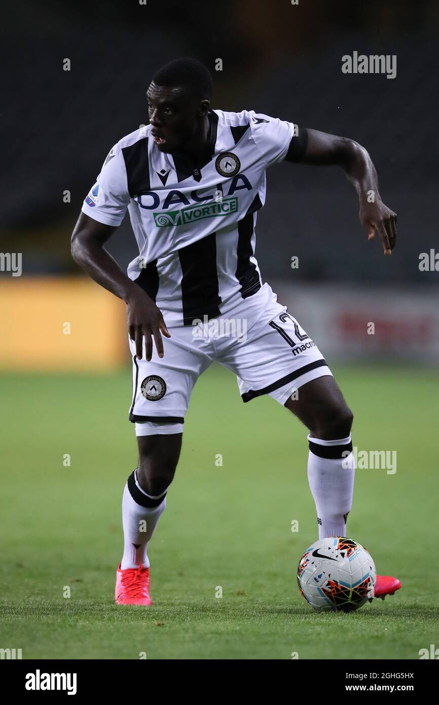 Udinese Calcio's Swedish midfielder Ken Sema during the Serie A match ...