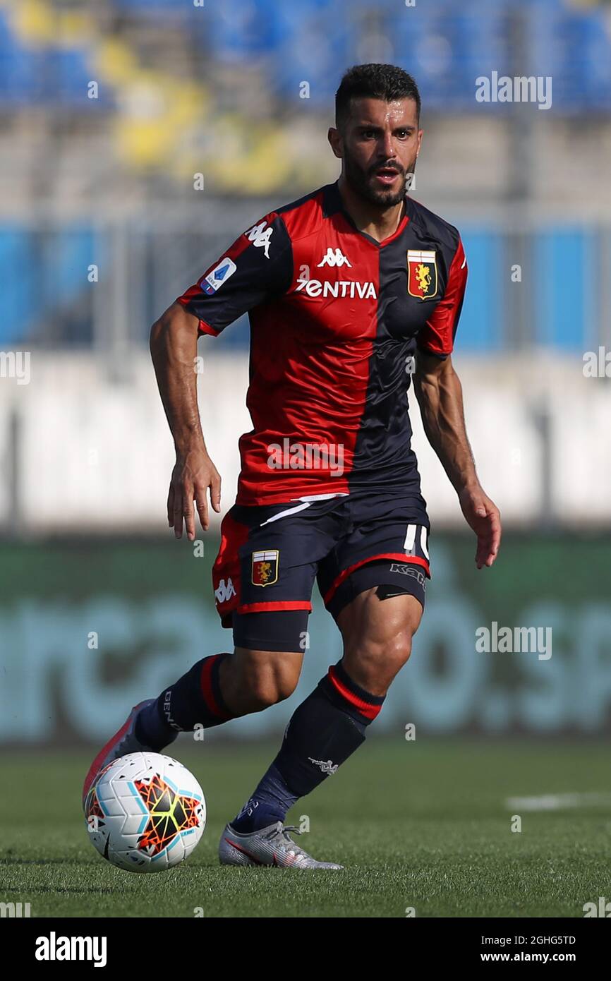 Genoa's Spanish striker Iago Falque during the Serie A match at Stadio ...