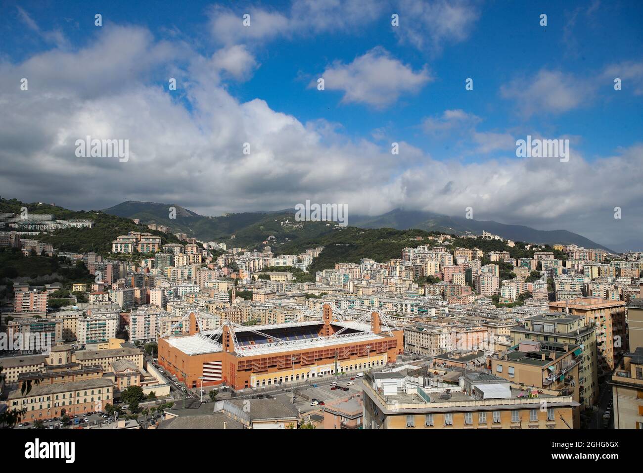 Luigi ferraris stadium general view hi-res stock photography and images ...