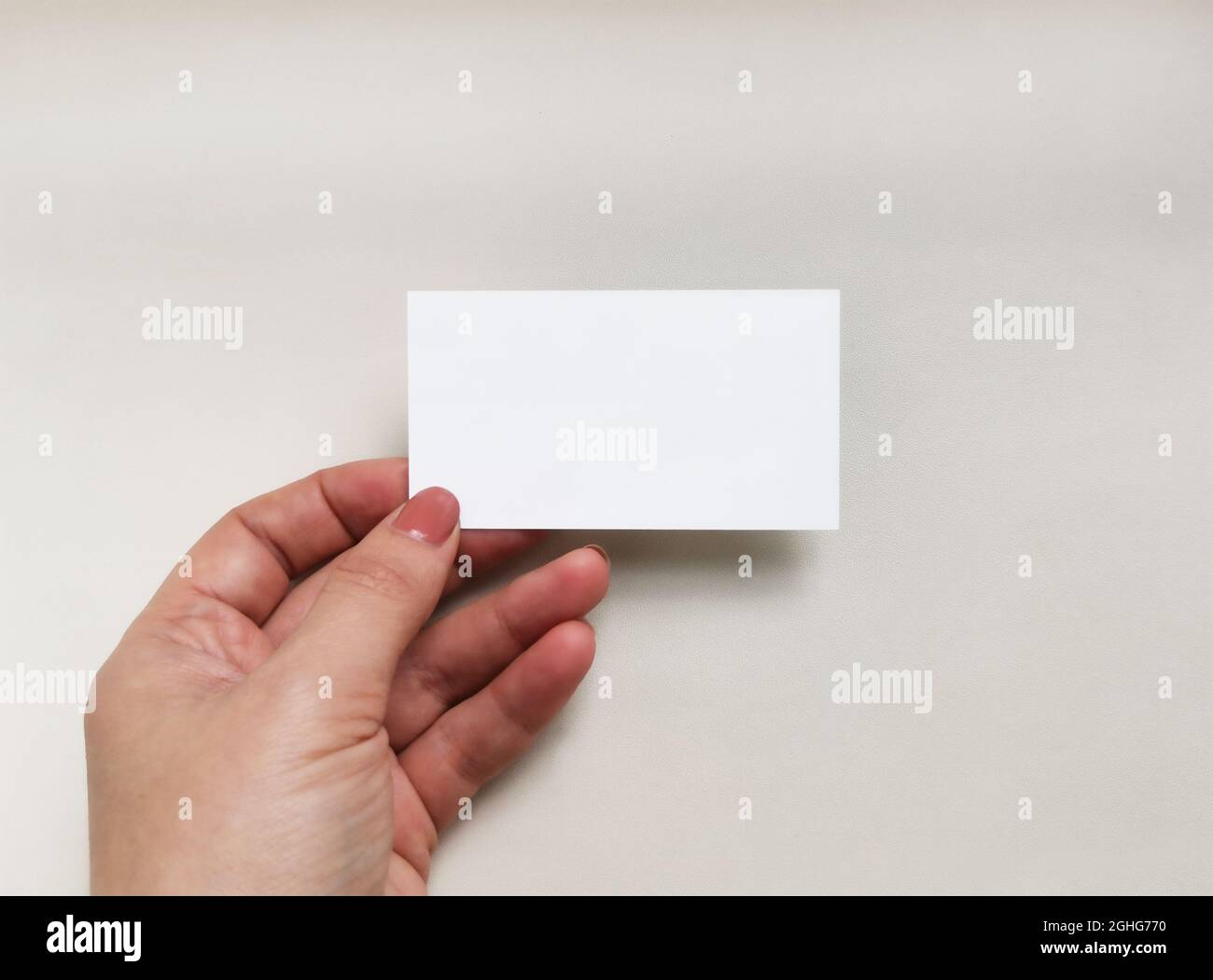 Hand Holding Card High Resolution