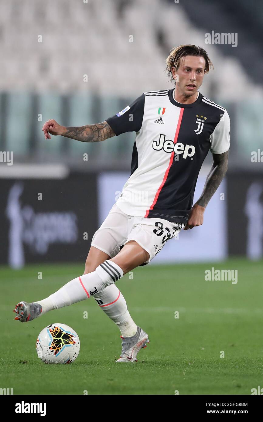 Italian midfielder Federico Bernardeschi of Juventus during the Serie A ...