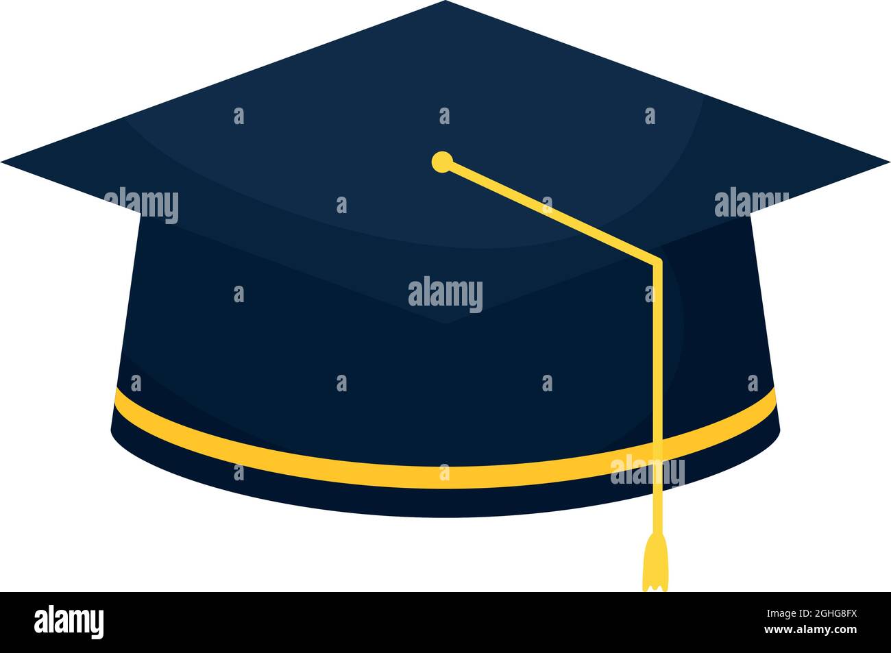blue graduate hat Stock Vector Image & Art - Alamy