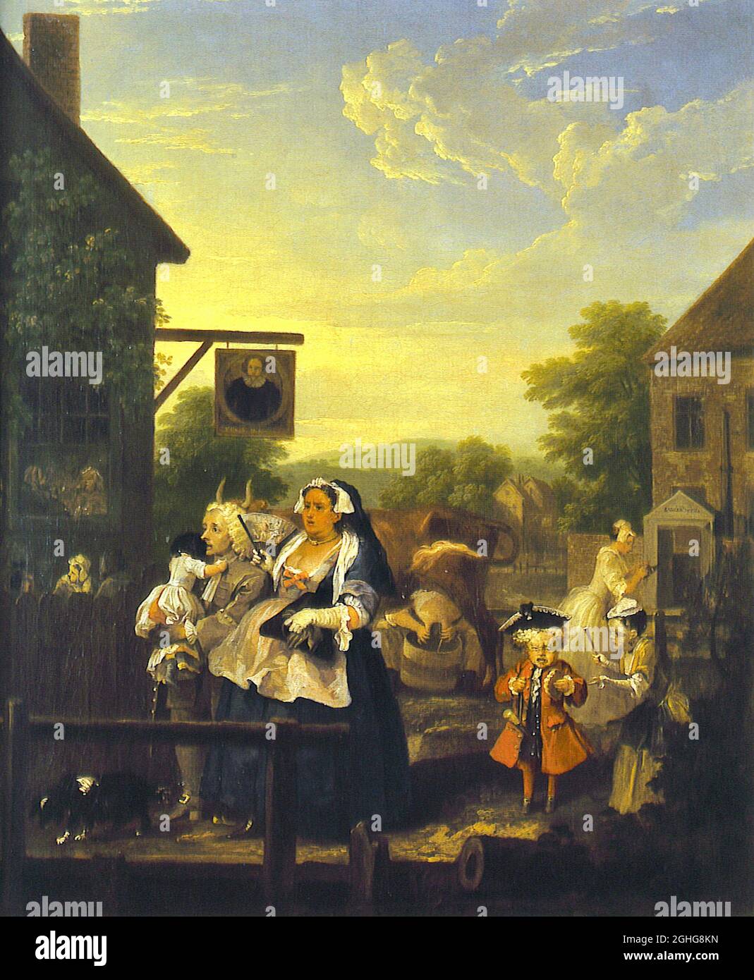 William hogarth paintings hi-res stock photography and images - Alamy