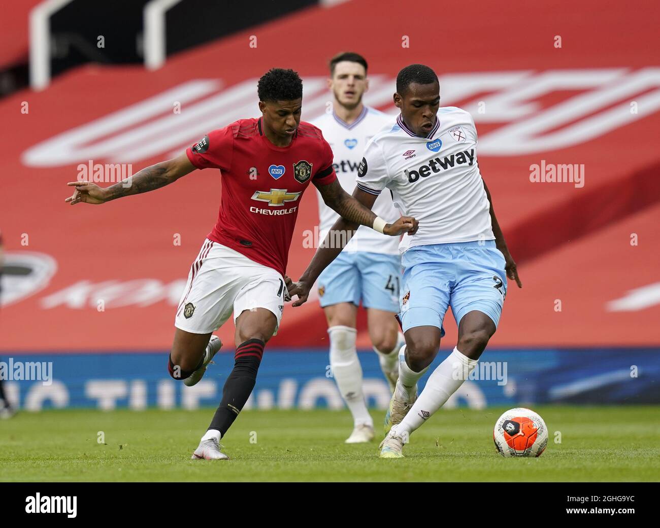 Marcus rashford 2020 old trafford hi-res stock photography and images ...
