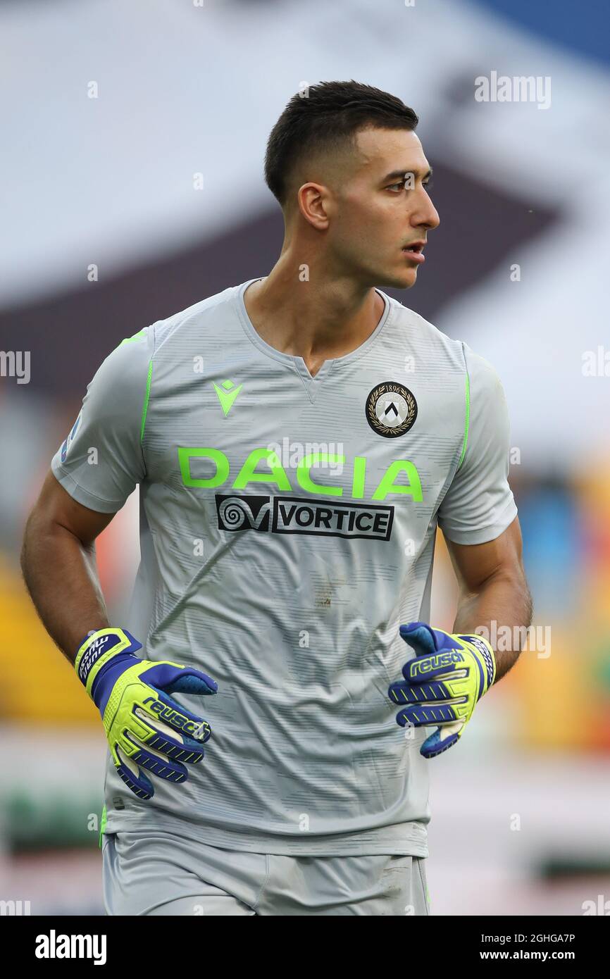 Argentinian goalkeeper Juan Musso of Udinese Calcio during the Serie A ...