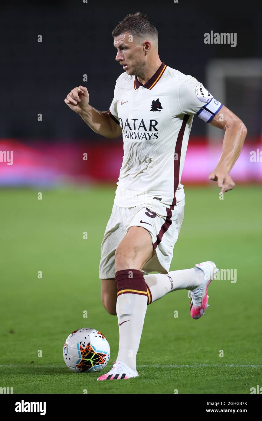 Edin Dzeko of AS Roma during the Serie A match at Stadio Grande Torino ...