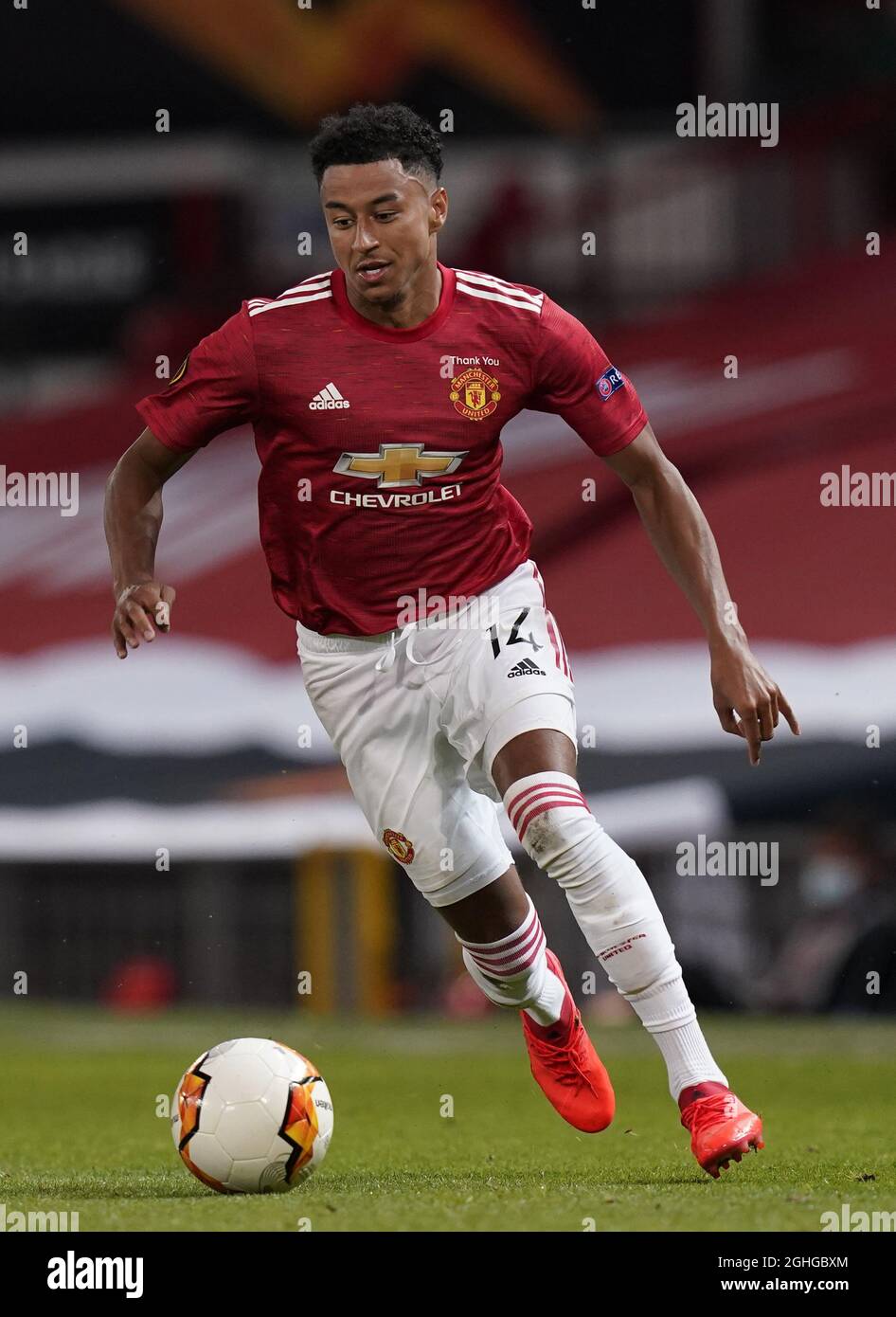 Jesse Lingard of Manchester United during the UEFA Europa League match ...