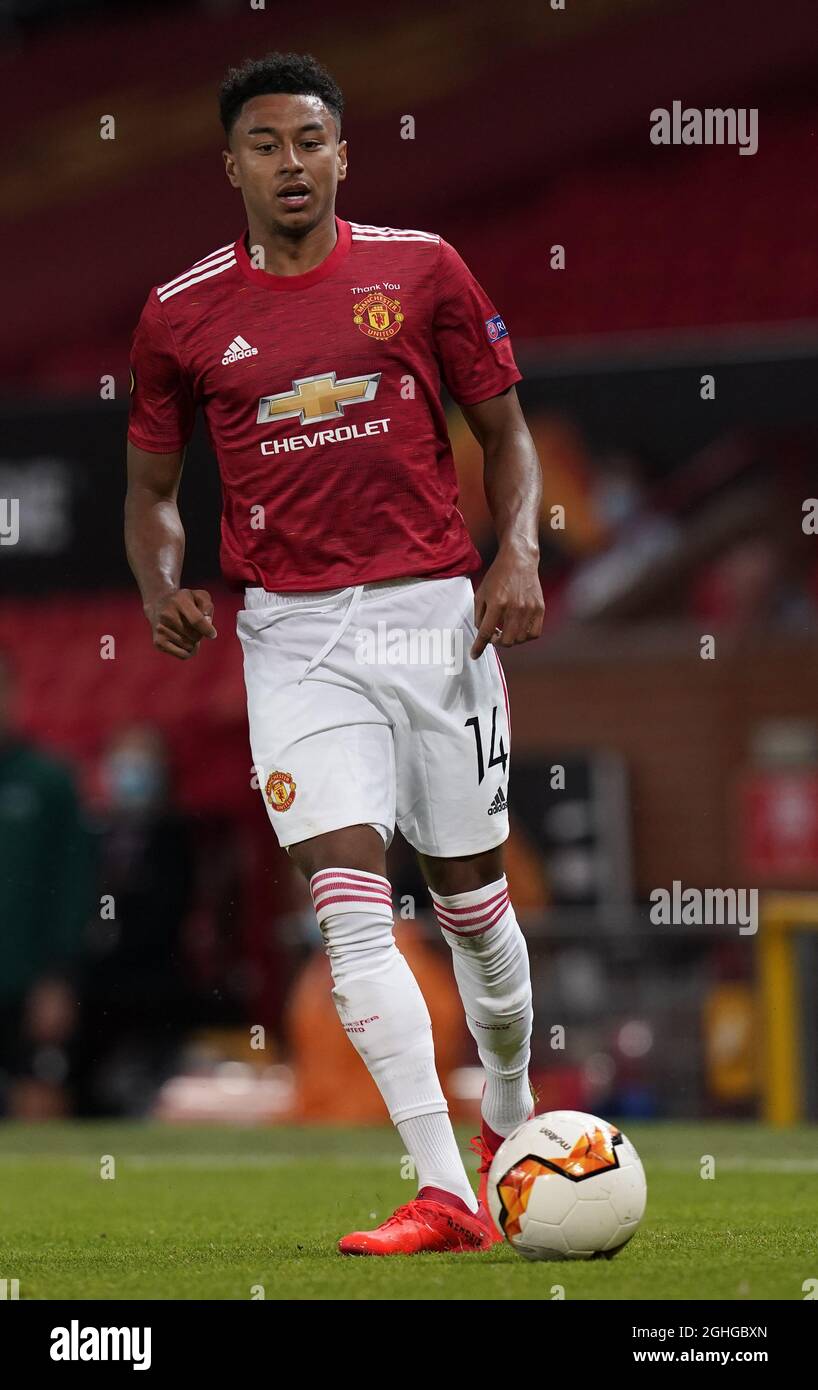 Jesse Lingard of Manchester United during the UEFA Europa League match ...