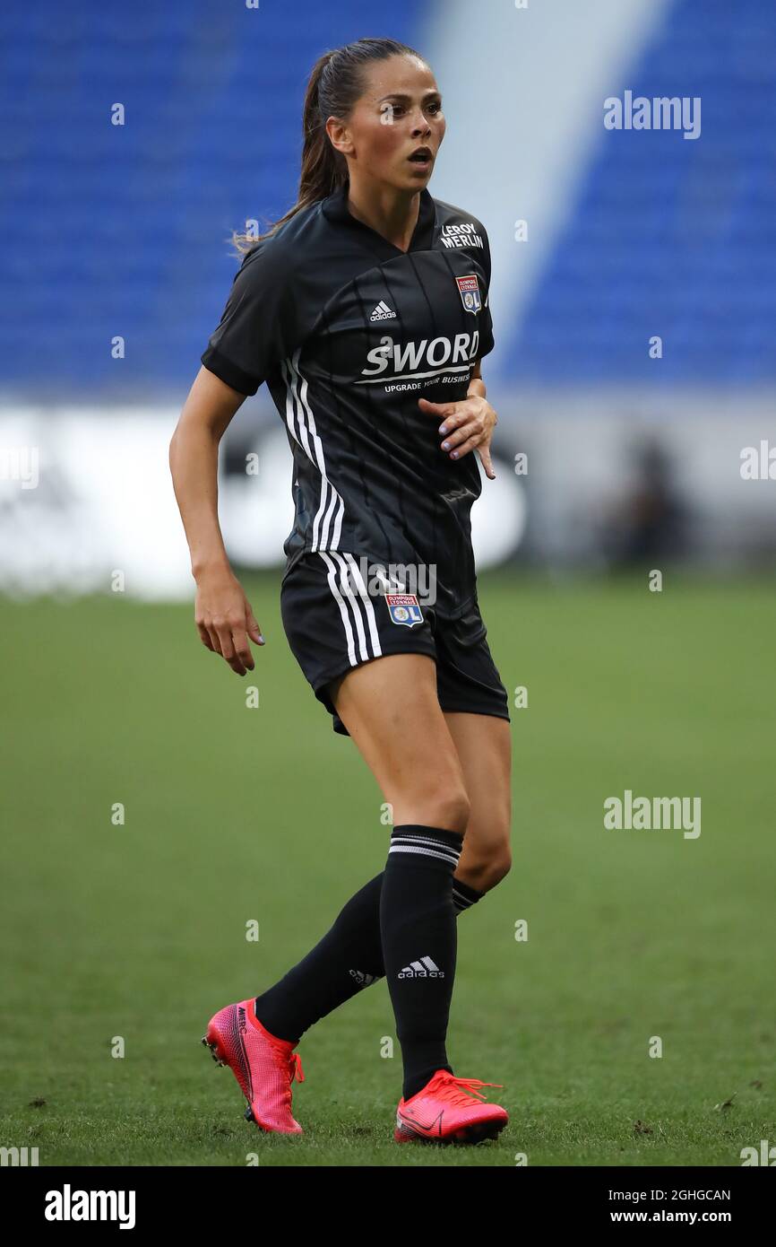 Sara Bjork Gunnarsdottier of Lyon during the Trophee Veolia Femenin ...