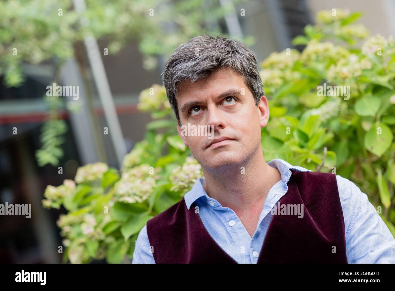 Cologne, Germany. 06th Sep, 2021. Gaspard Koenig, French philosopher ...