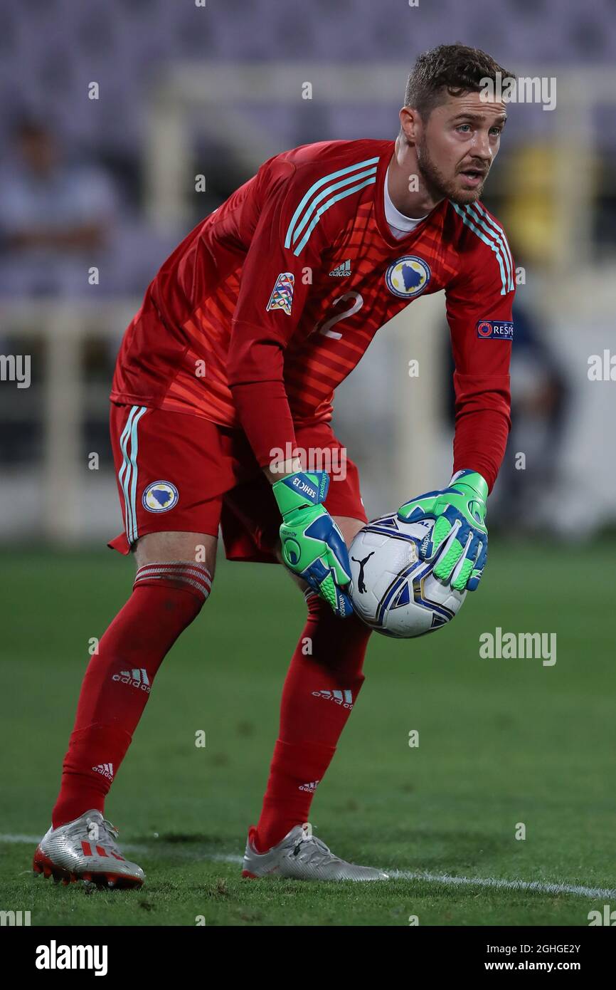 Ibrahim Sehic of Bosnia and Herzegovina during the UEFA Nations League ...