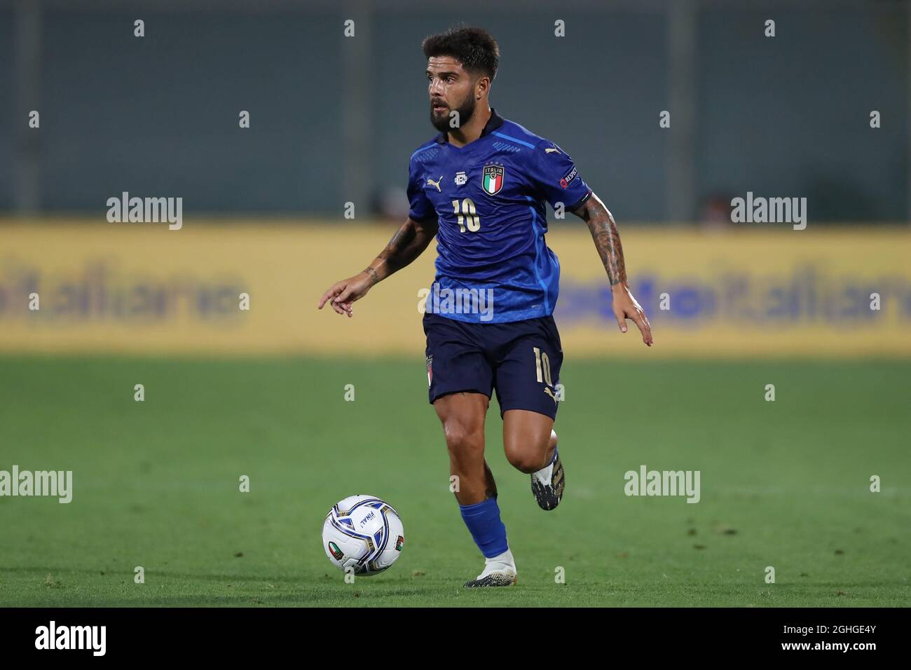 Lorenzo Insigne of Italy during the UEFA Nations League match at Stadio ...