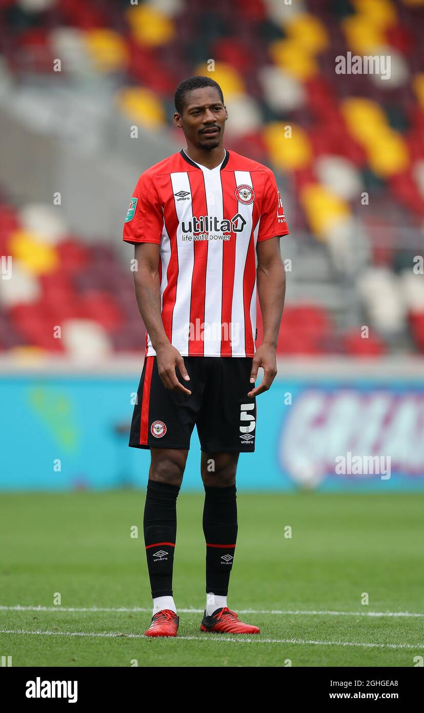 Brentford's Ethan Pinnock during the Pre Season Friendly match at ...