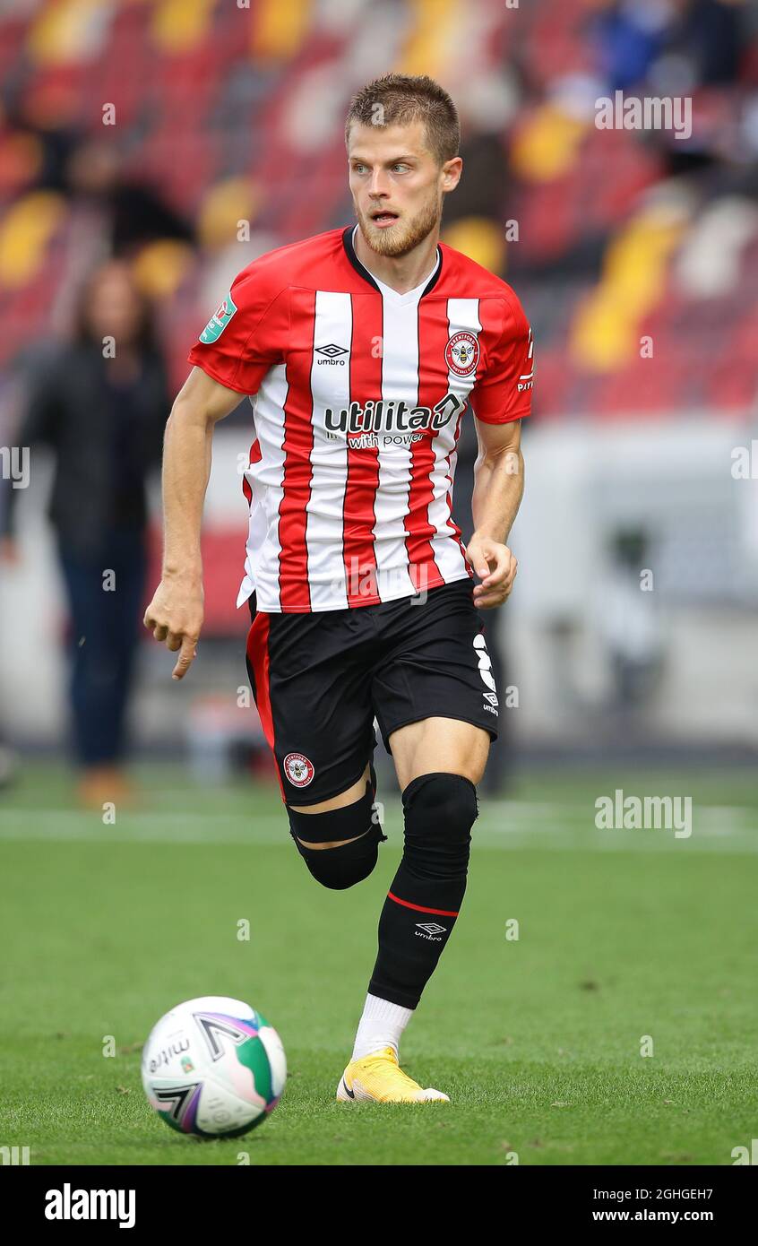 Brentfords mathias jensen hi-res stock photography and images - Alamy