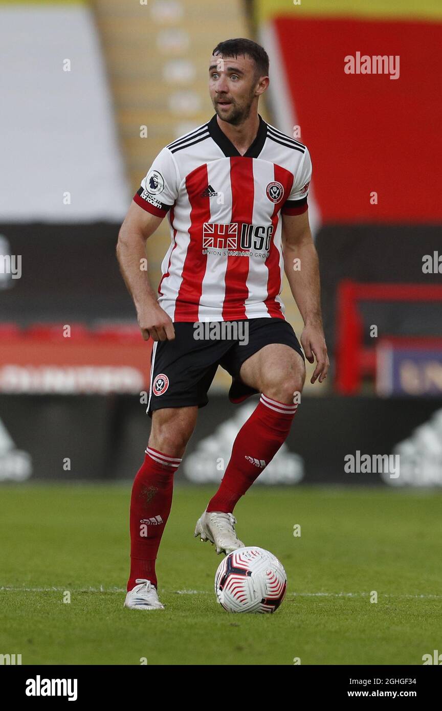 Enda Stevens of Sheffield Utd during the Premier League match at ...