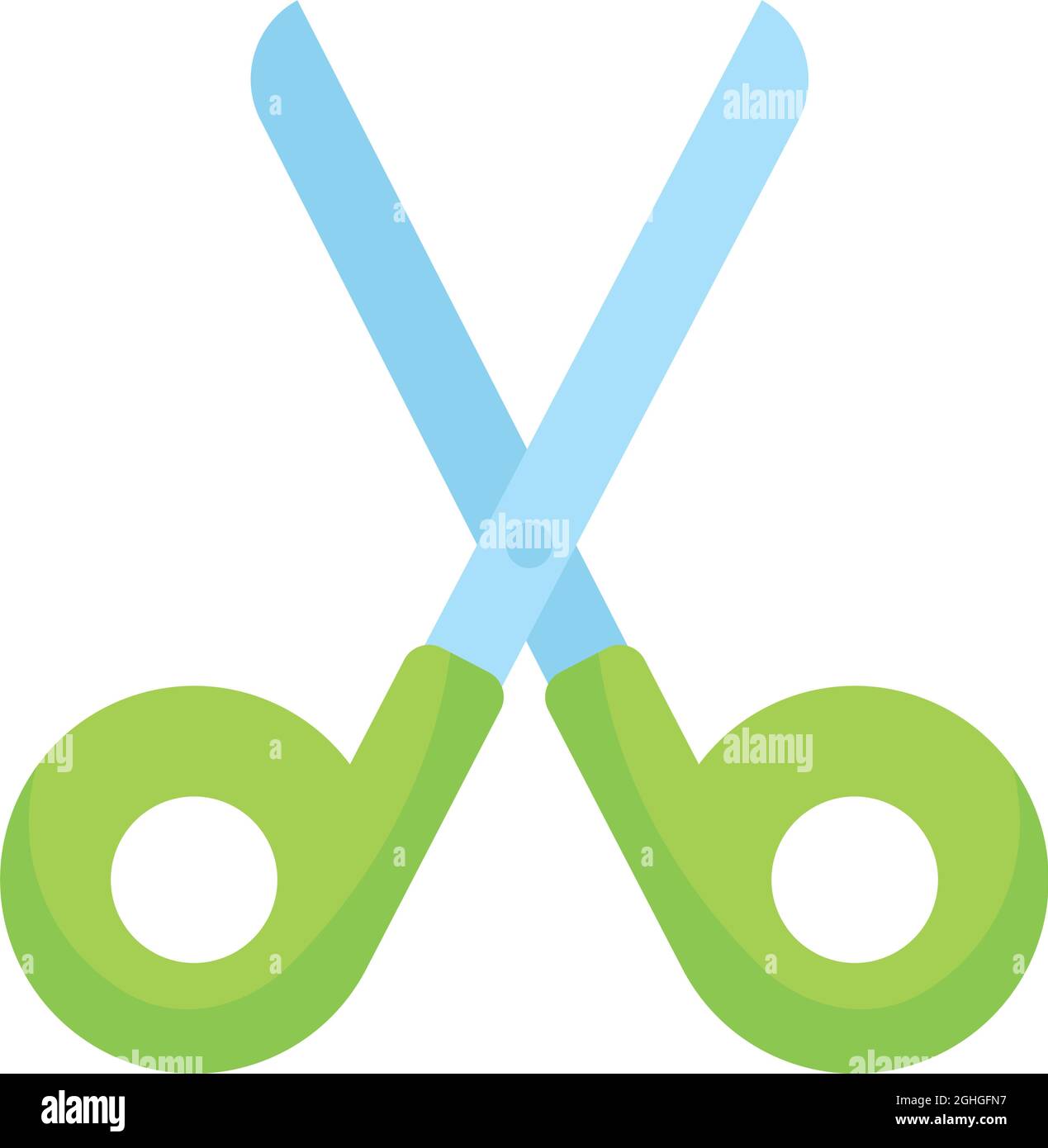 green scissor design Stock Vector Image & Art - Alamy
