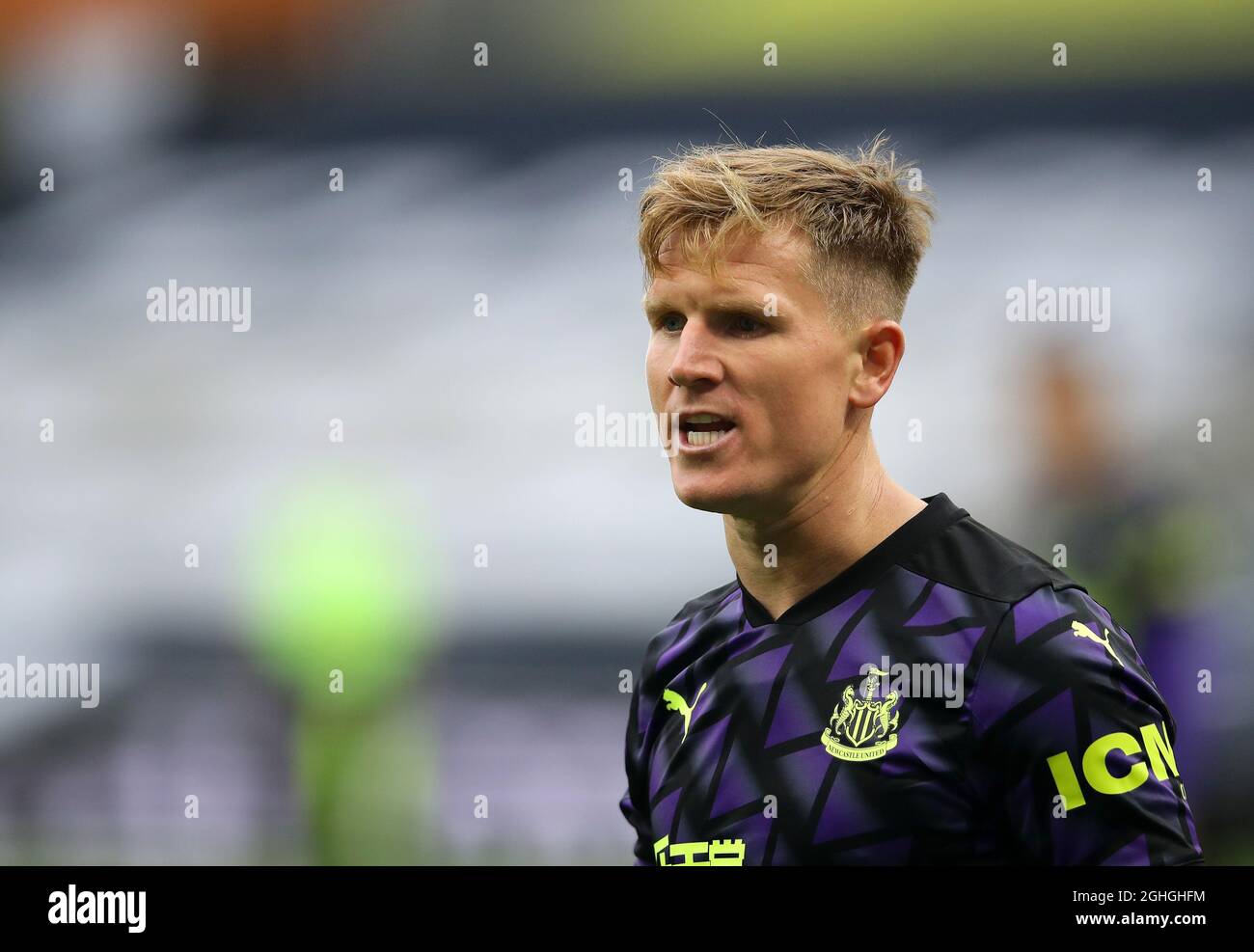 Newcastle's Matt Ritchie during the Premier League match at the ...